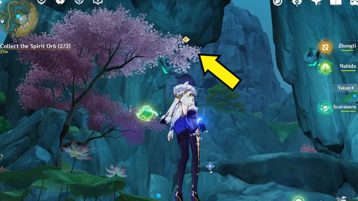 How to collect the Spirit Orb in Genshin Impact – An Ancient Sacrifice ...