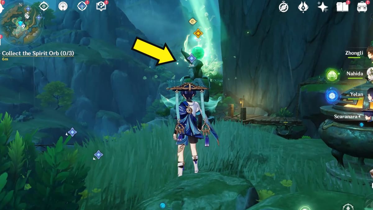 How to collect the Spirit Orb in Genshin Impact – An Ancient Sacrifice ...