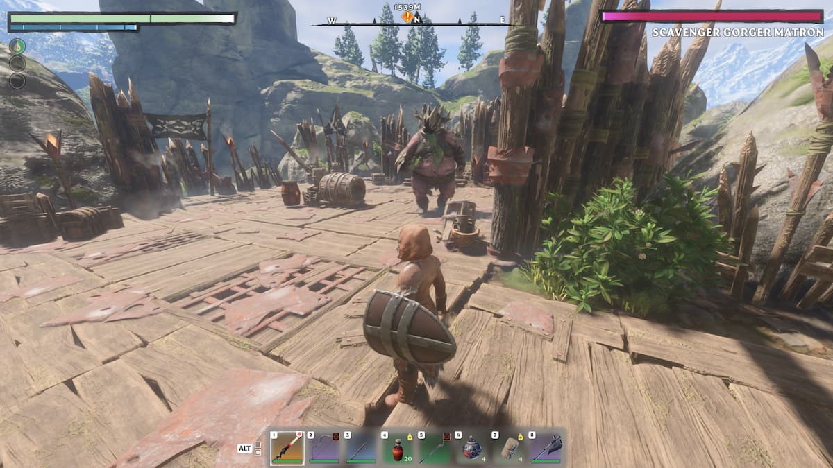 How to defeat the Scavenger Gorger Matron in Enshrouded (The Alchemist ...