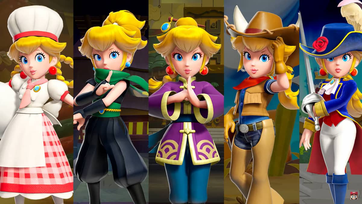 Peach shows off her cowboy and ninja skills in Princess Peach Showtime ...