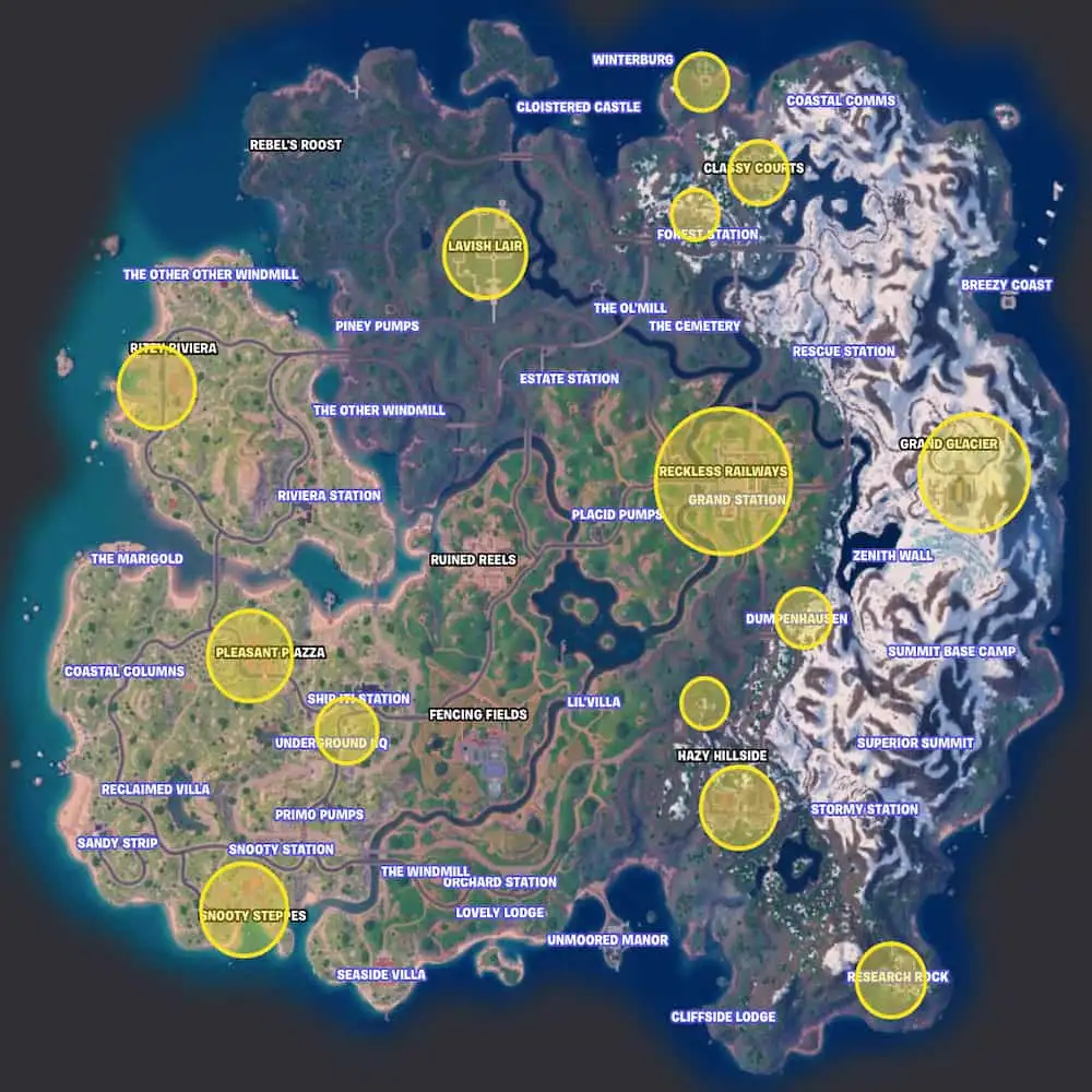 Where to find Hiding Spots in Fortnite Chapter 5 | Pro Game Guides