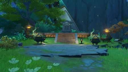 How to investigate the stone shrine in Genshin Impact – Floating Jade ...