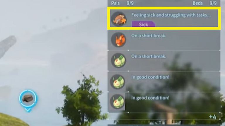 What to do if a Pal is feeling sick and struggling with tasks in Palworld | Pro Game Guides