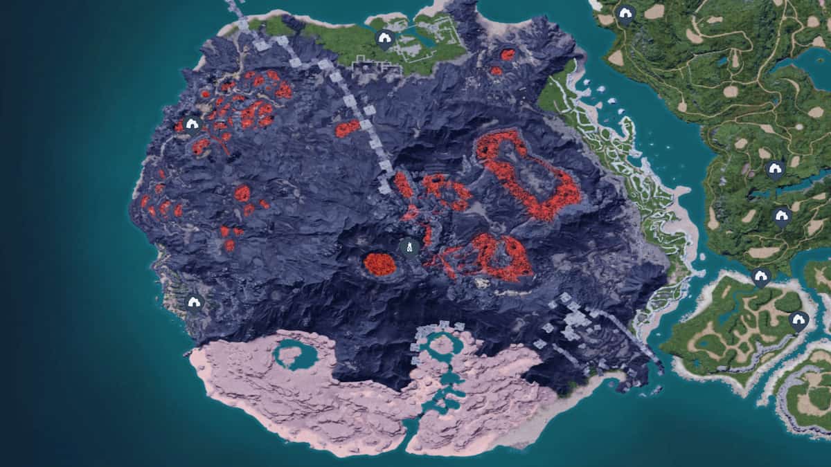 Palworld Full Map All Regions Locations And Points Of Interest Pro