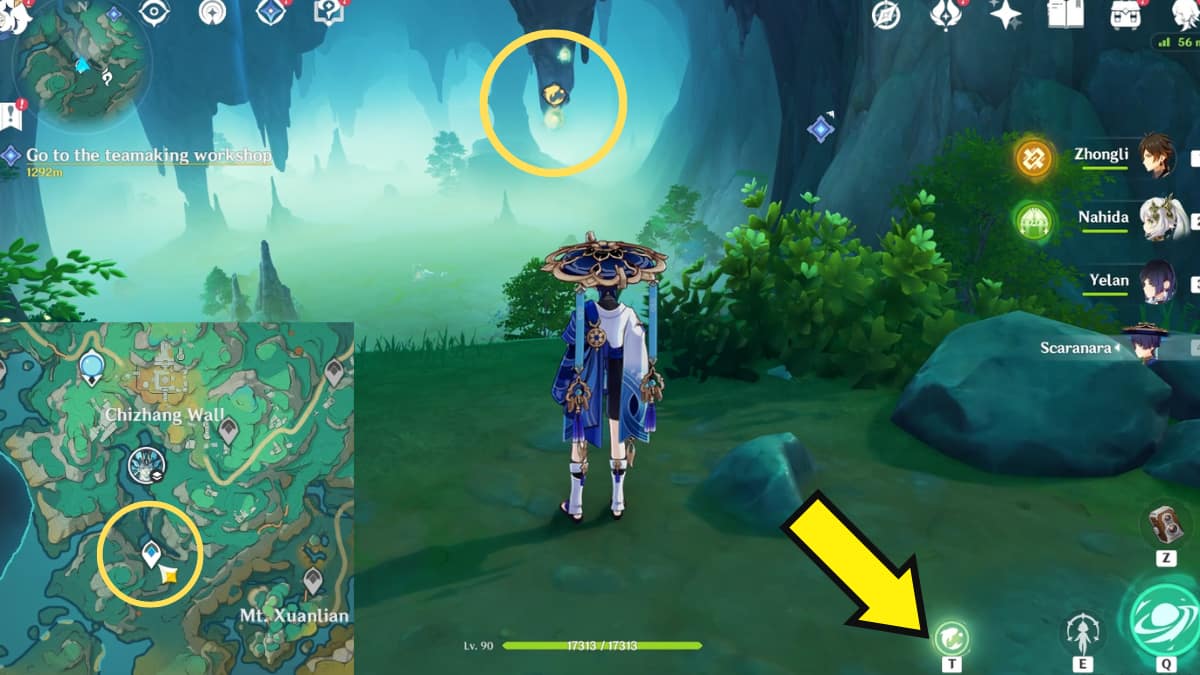 Where to find Solitary Suanni in Genshin Impact | Pro Game Guides