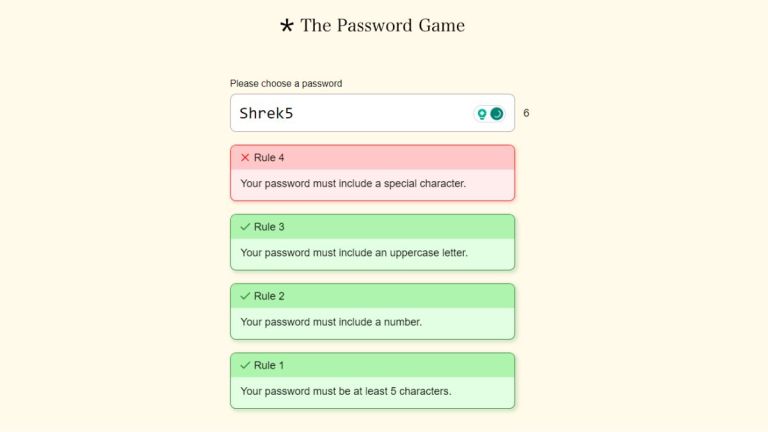 How to Beat the Password Game | Pro Game Guides