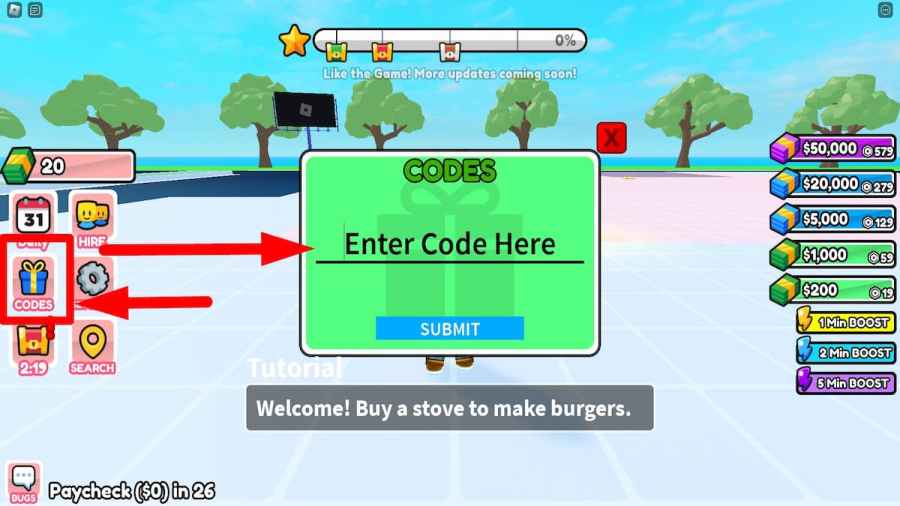 Burger Store Tycoon Codes (January 2025) | Pro Game Guides