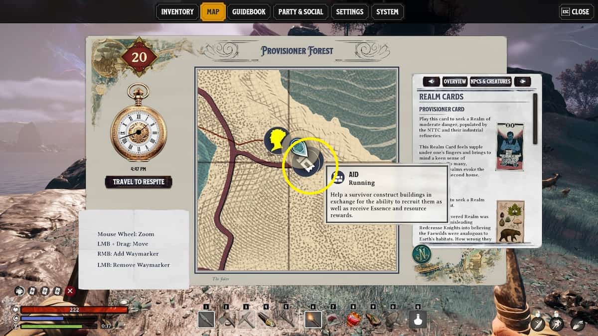 How to recruit Survivor NPCs in Nightingale | Pro Game Guides