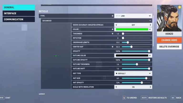 Best Crosshair Settings for all Heroes in Overwatch 2 - Pro Game Guides
