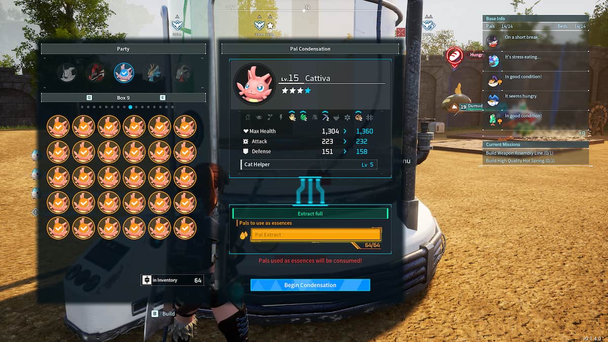 Palworld Pal Essence Condenser: How to upgrade Partner Skills | Pro ...