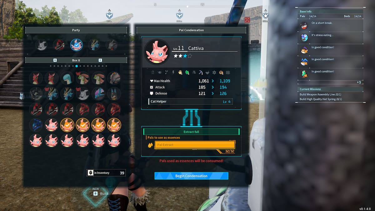 Palworld Pal Essence Condenser: How to upgrade Partner Skills | Pro ...