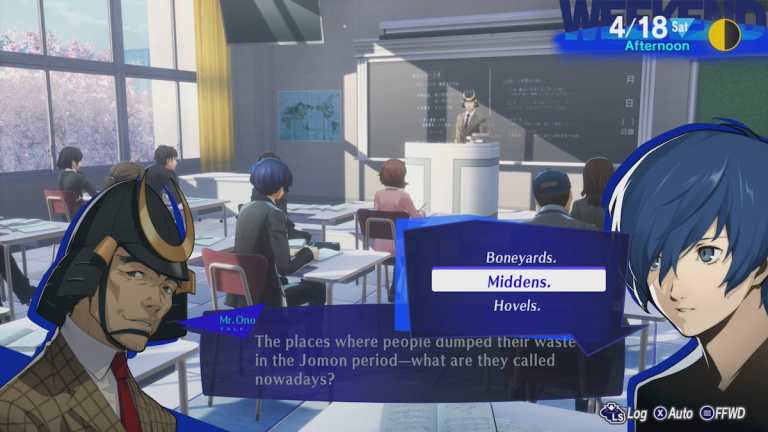 All Class Answers in Persona 3 Reload | Pro Game Guides