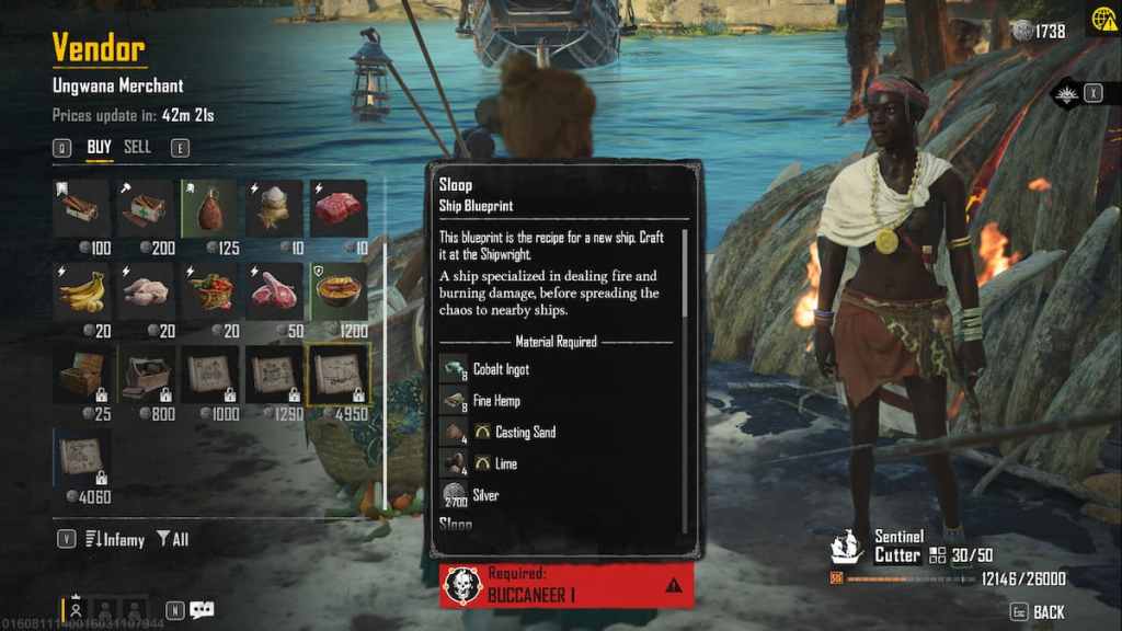Blast Sloop Blueprint Location (Map) - Skull & Bones | Pro Game Guides