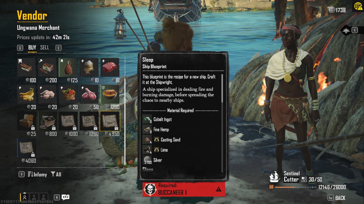 Blast Sloop Blueprint Location (Map) - Skull & Bones | Pro Game Guides