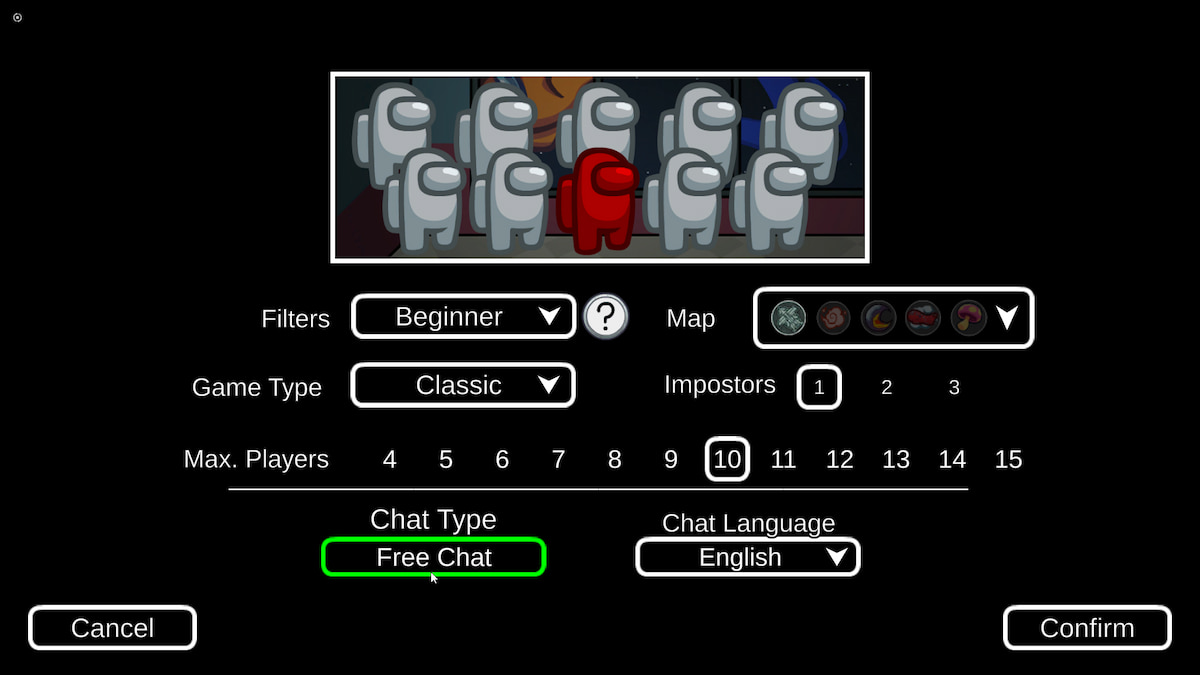 How to turn on free chat in Among Us | Pro Game Guides