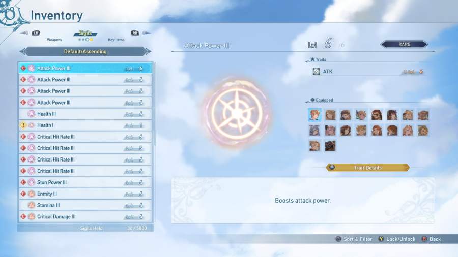 Best Sigils for every character in Granblue Fantasy Relink | Pro Game ...