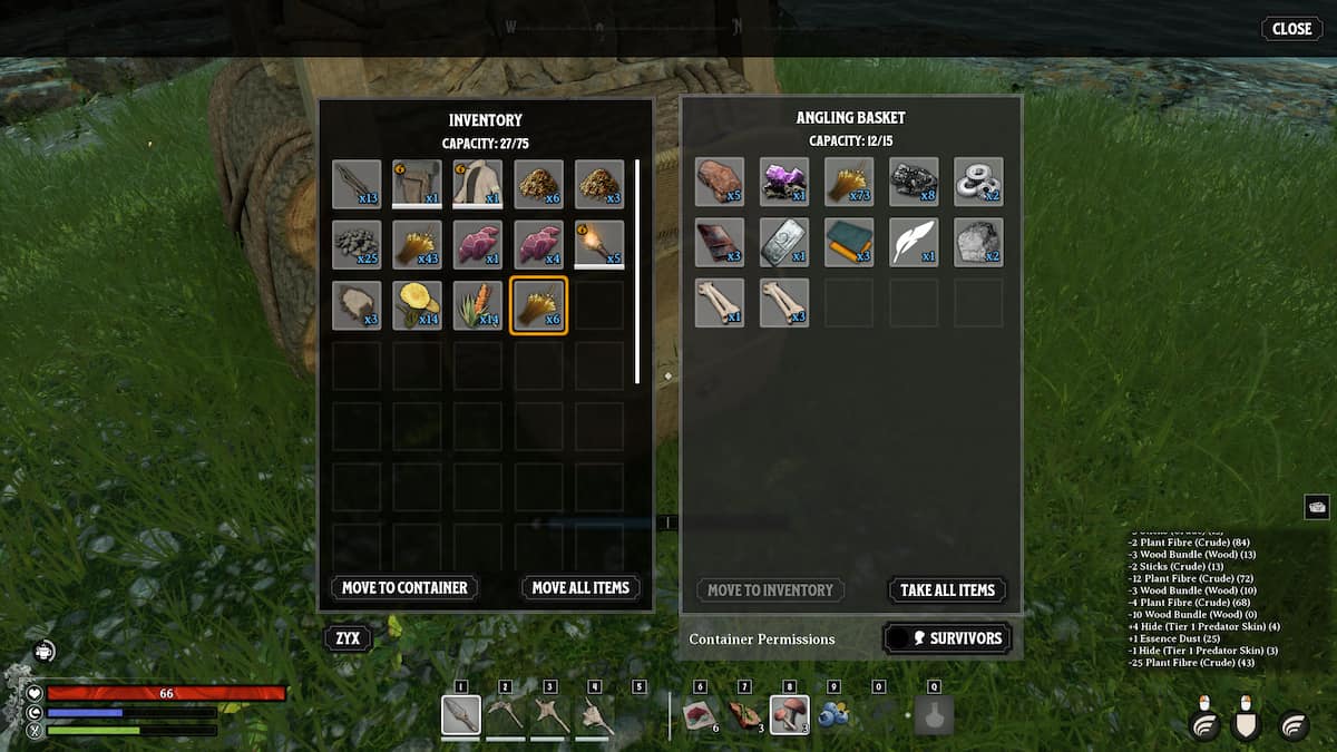 How to split item stacks in Nightingale | Pro Game Guides