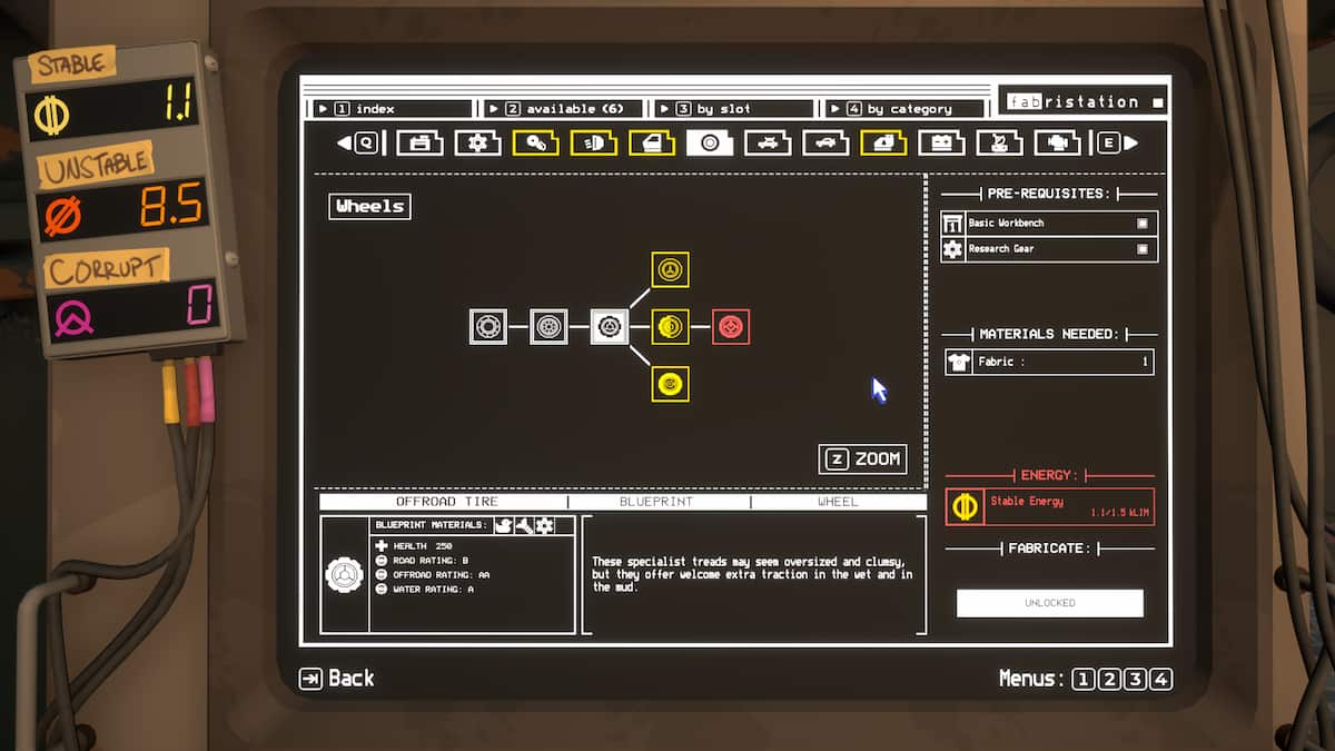 Best Blueprints to unlock first in Pacific Drive | Pro Game Guides