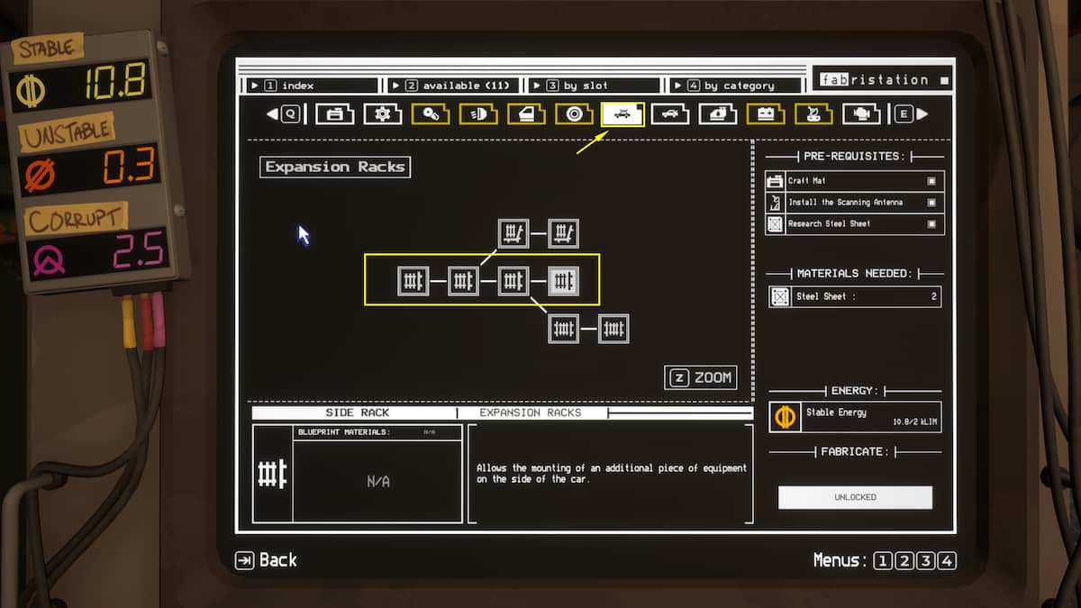 How to get a Side Rack in Pacific Drive | Pro Game Guides