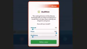 BitLife Model Audition Guide: Attitude, Poise & Quirkiness Settings