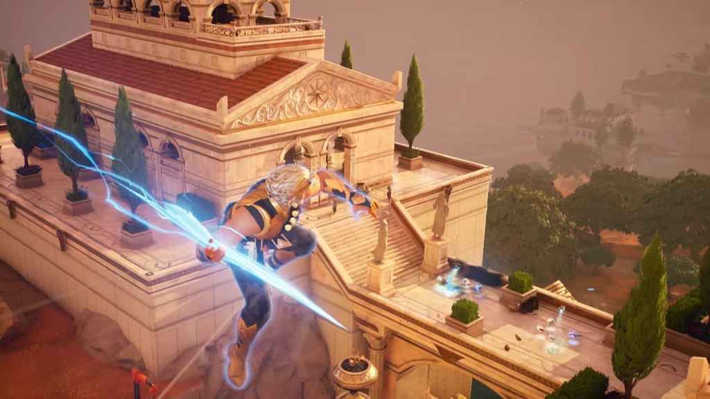 How to use the Thunderbolt of Zeus in Fortnite Myths and Mortals | Pro ...