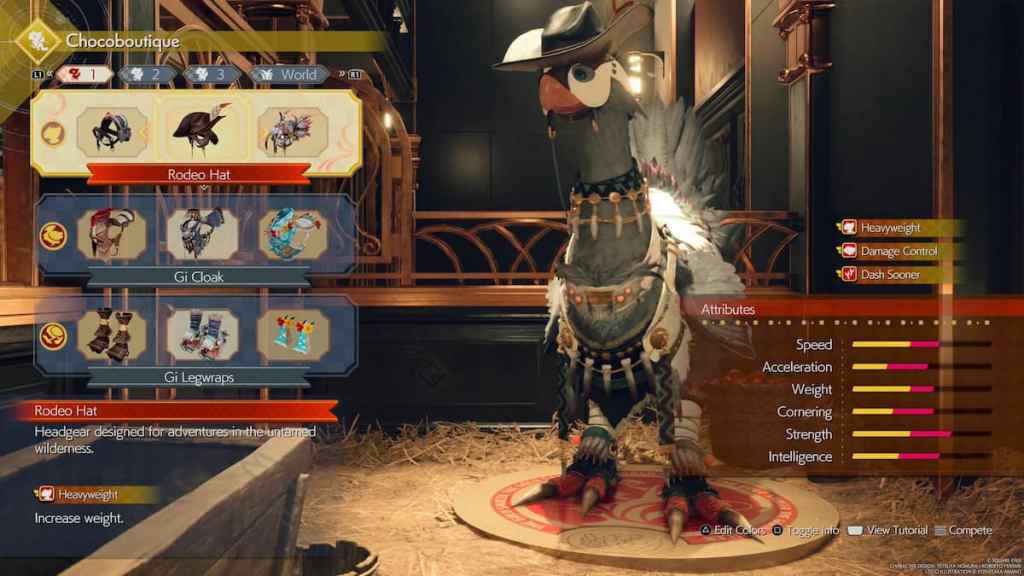 Best chocobo racing gear and builds in FF7 Rebirth | Pro Game Guides