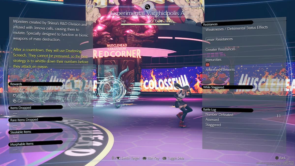 Final Fantasy 7 Rebirth Musclehead Colosseum Guide - Best teams ...