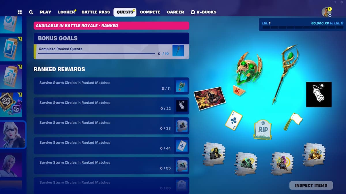 All Fortnite Chapter 5 Season 2 Ranked Rewards – How to Get Them | Pro ...