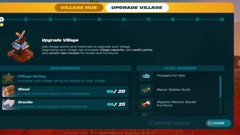 LEGO Fortnite Desert Village Upgrade List | Pro Game Guides
