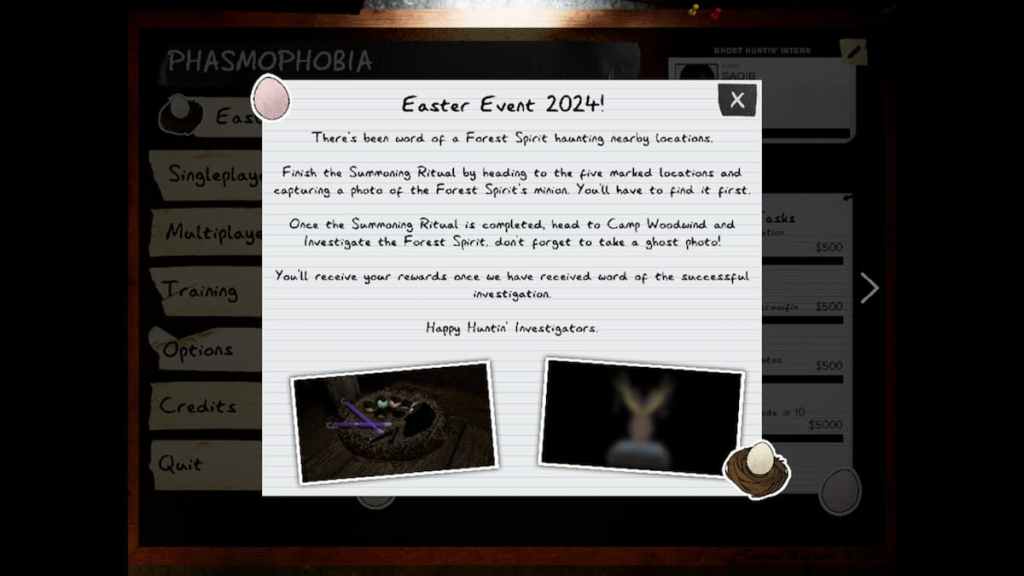 Phasmophobia Easter Event 2024 Guide | Pro Game Guides