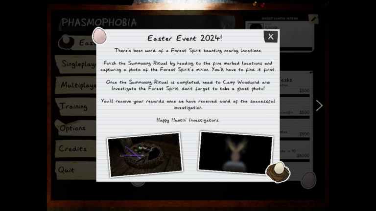 Phasmophobia Easter Event 2024 Guide | Pro Game Guides