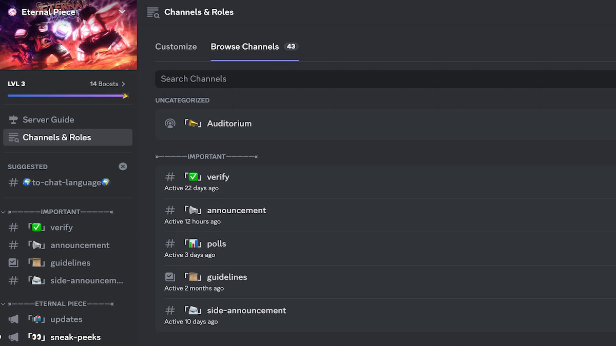 Eternal Piece Trello, Discord, & Important Links | Pro Game Guides