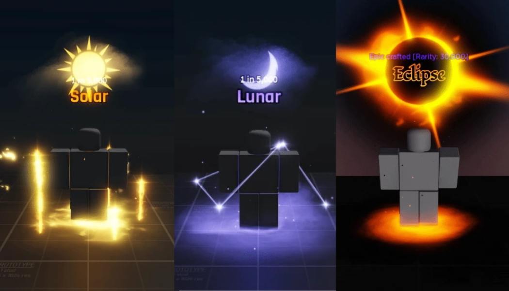 All New Auras in Sol's RNG Eon 1-10 Update | Pro Game Guides