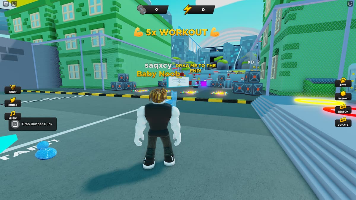 How to get The Hunt badge in Strongman Simulator (Roblox) | Pro Game Guides