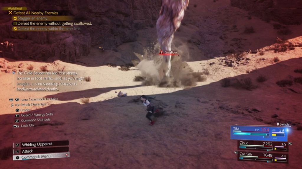 How to defeat the enemy without getting swallowed in FF7 Rebirth | Pro ...