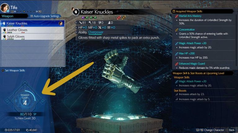 How to upgrade Weapon Level in FF7 Rebirth | Pro Game Guides