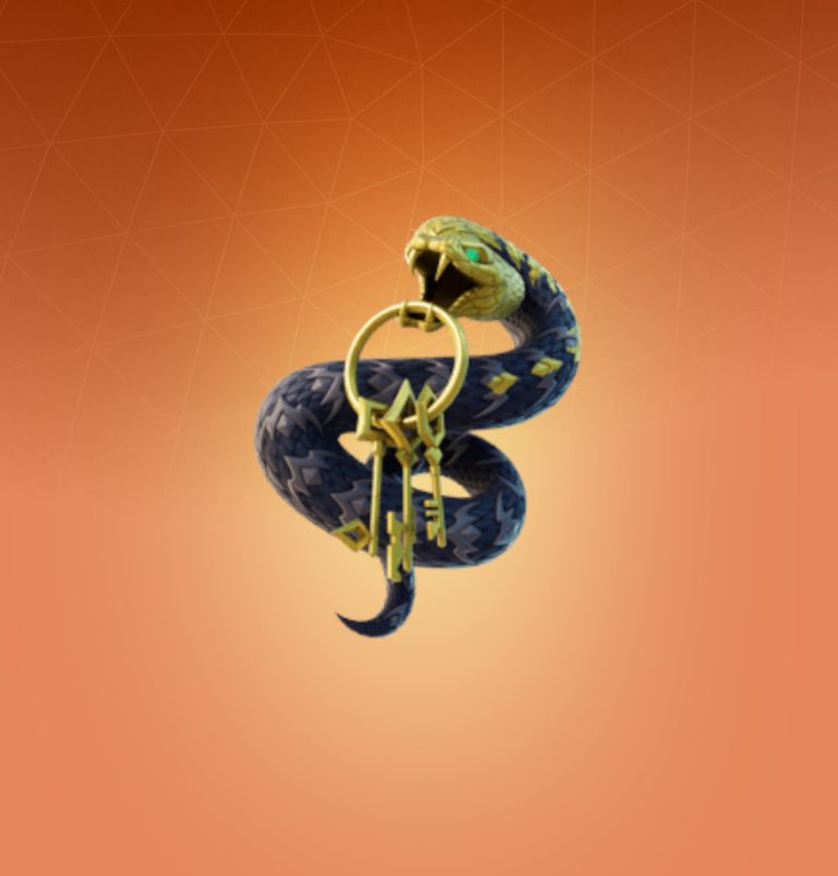 Fortnite Snakebite Keyring Back Bling - Pro Game Guides