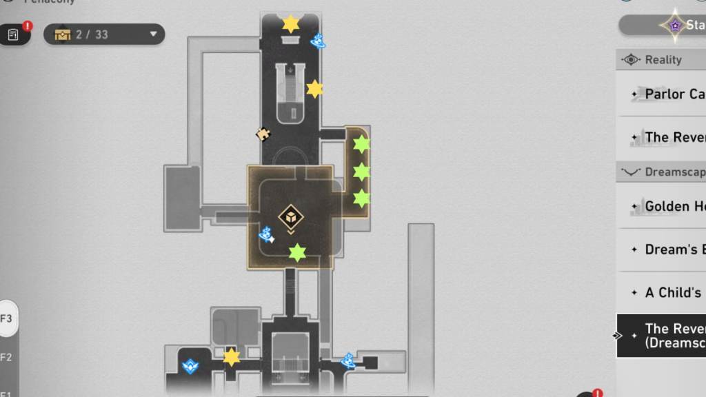 All The Reverie (Dreamscape) Treasure Chest Locations (Map) in Honkai ...