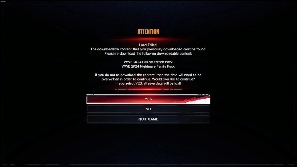 How To Fix Load Failed Error In Wwe Wk24 Pro Game Guides