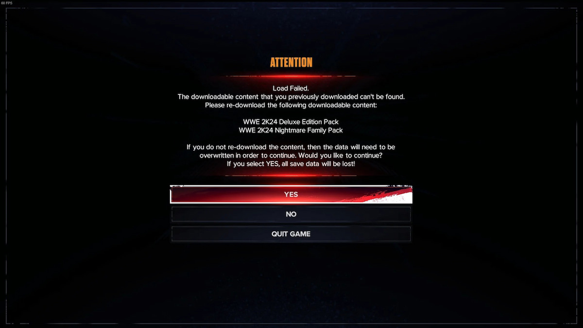 How To Fix Load Failed Error In Wwe Wk24 Pro Game Guides