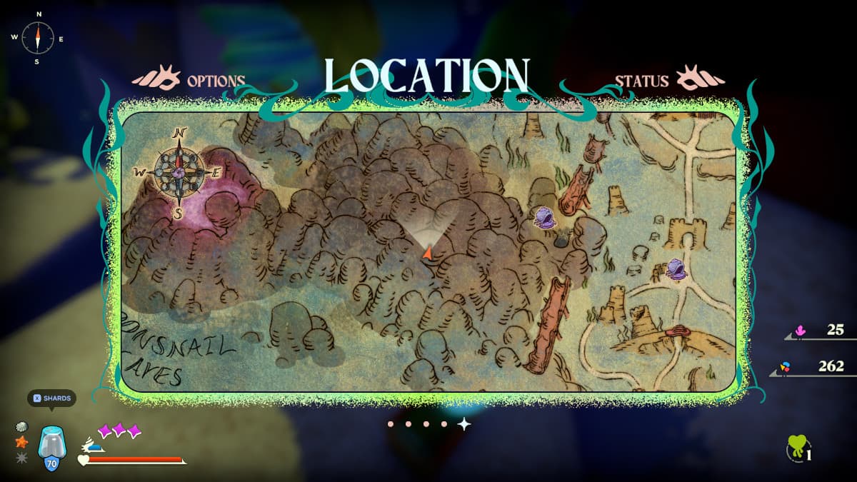 All shell locations (Map) in Another Crab's Treasure | Pro Game Guides