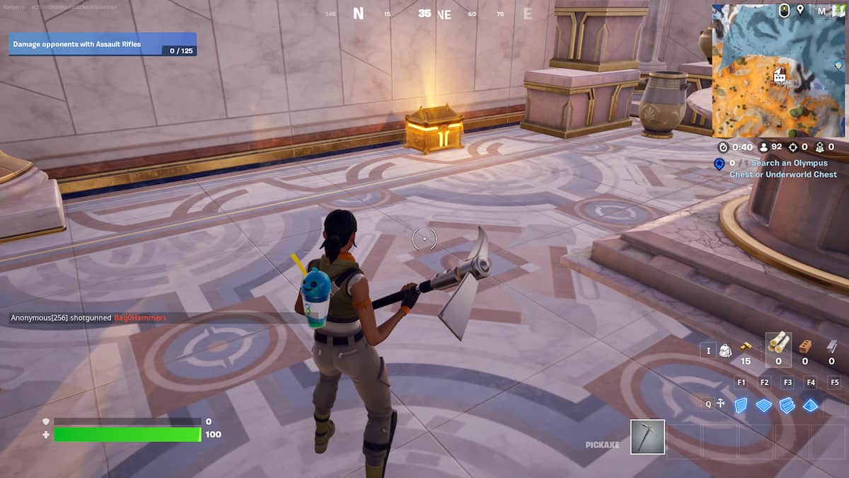 Where to collect weapons at Summit Temple in Fortnite | Pro Game Guides