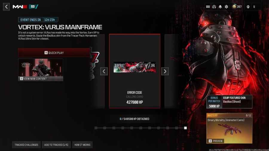 All rewards in the CoD MW3 Vortex: VI.Rus Mainframe event - Pro Game Guides