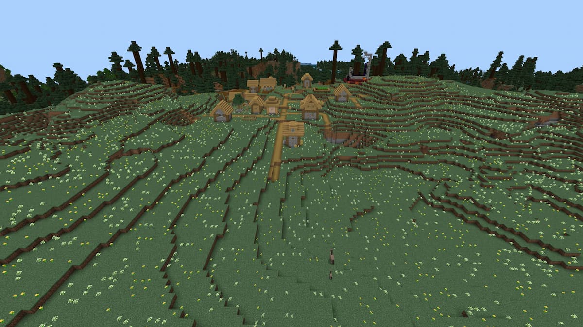 13 Best Minecraft Meadow Mountain Seeds (2024)
