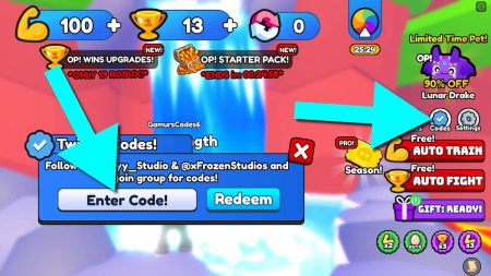 Push Up Battles Codes (July 2024) | Pro Game Guides