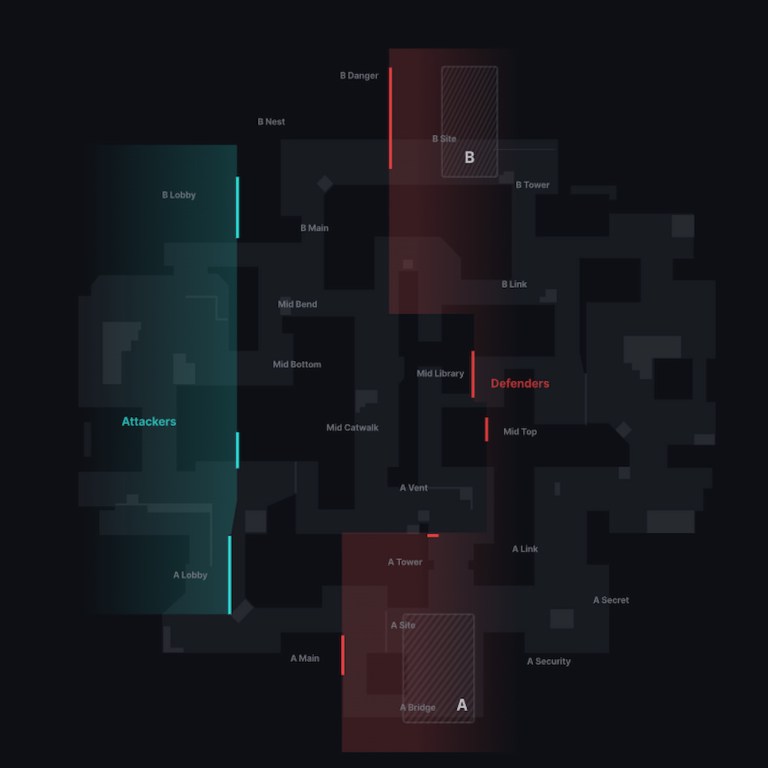 All Valorant Callouts for each map (Abyss) | Pro Game Guides
