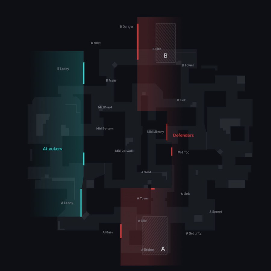 All Valorant Callouts for each map (Abyss) | Pro Game Guides