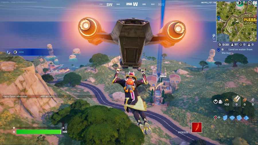 How to visit Coastal Columns in Fortnite | Pro Game Guides