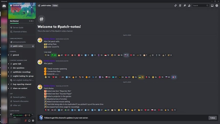 Content Warning game Discord, wiki, and social links | Pro Game Guides