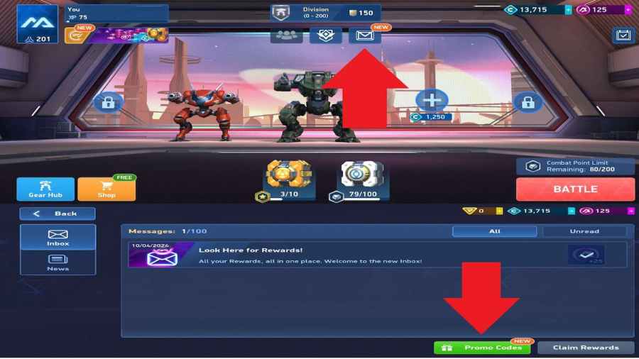 Mech Arena Codes (July 2025) | Pro Game Guides